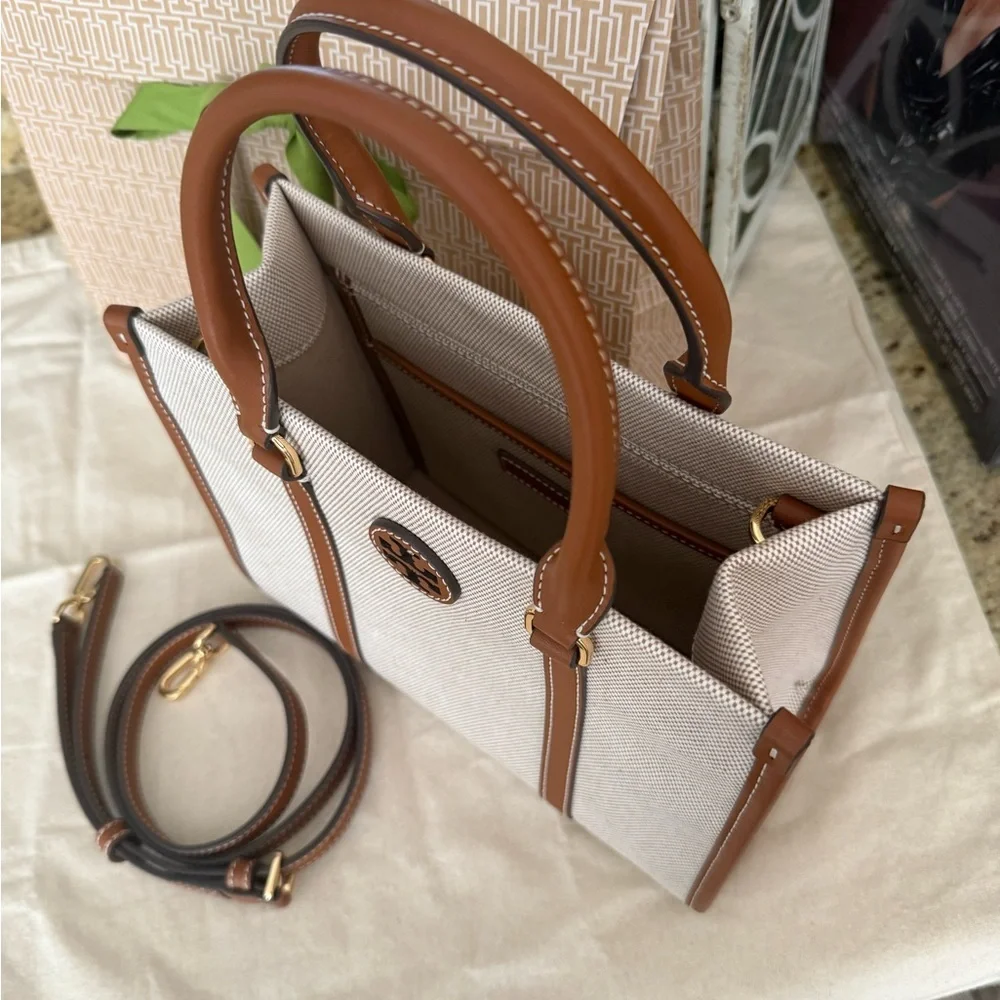 Tory Burch | Bags | New Tory Burch Small Canvas Tote | Poshmark